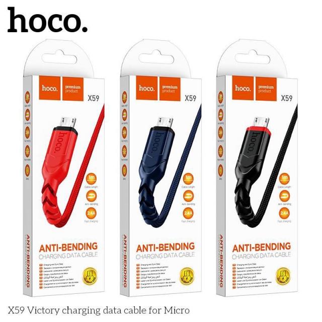Cáp Micro Hoco X59 giá sỉ, bán buôn X59 Micro rẻ nhất Việt Nam