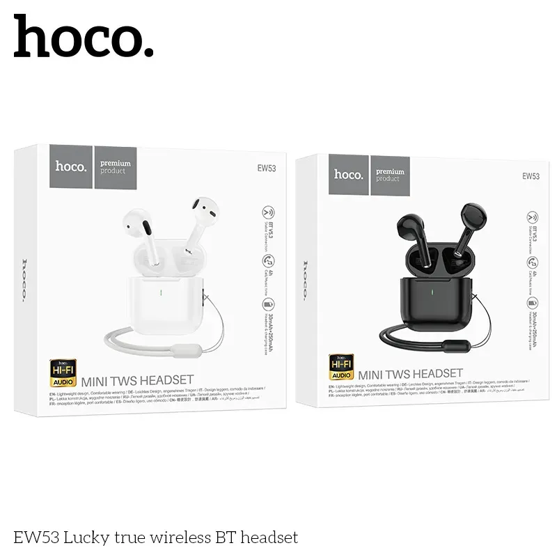 Tai Nghe Bluetooth TWS Hoco EW53 Lucky giá sỉ, bán buôn