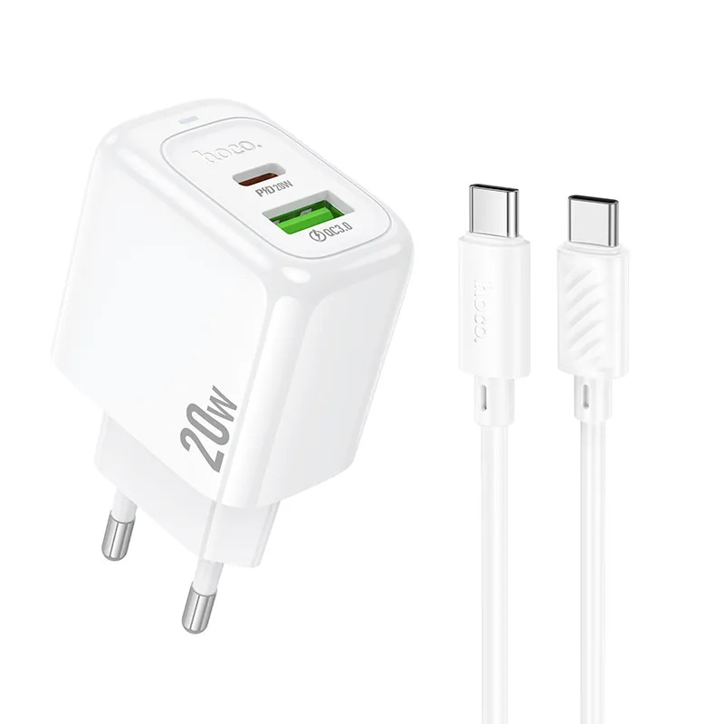 Bộ Sạc Kèm Dây C to C Hoco CS54A Surplus PD20W+QC3.0 giá sỉ