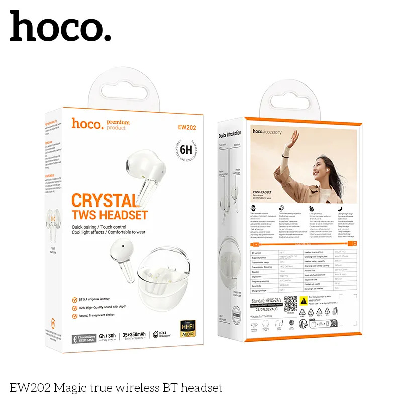 Tai Nghe Bluetooth TWS Hoco EW202 Magic giá sỉ, bán buôn tốt nhất