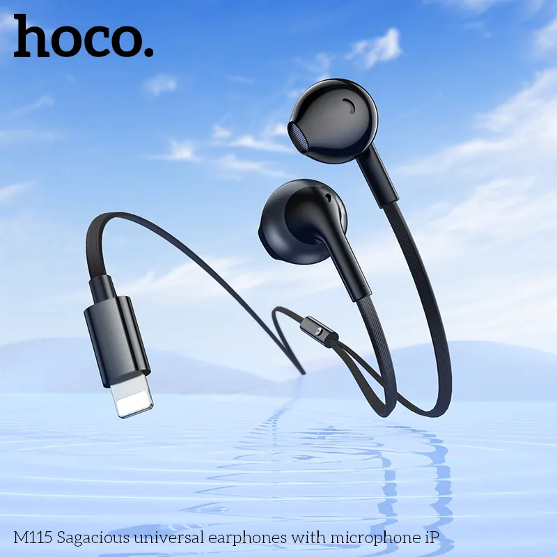 Tai Nghe Có Dây iP Hoco M115 Sagacious Earphones With Microphone Giá Sỉ